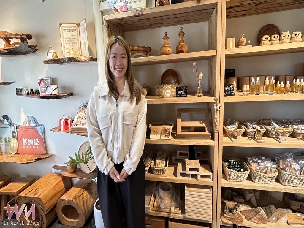 她讓檜木屑重生 田尾花鄉黃郁蓁的精品小舖故事 | 蕃新聞