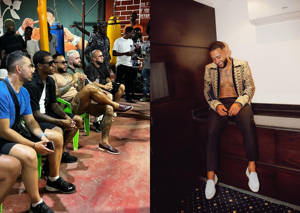 Memphis Depay and Georginio Wijnaldum unwind and enjoy break in Ghana ...