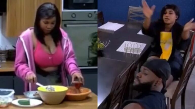 I am dead - Bella screams and claps hard to stop Kodark from watching Bibi’s boobs - 3Xtra