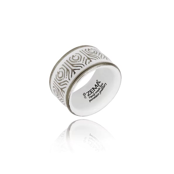 Dubai White-Platinum Ring - ZEMA Jewels