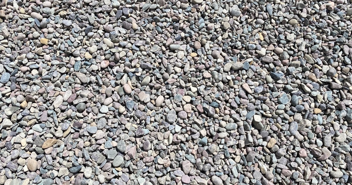 Bitterroot Round River Rock Delivery - 3/4" Rainbow - Little Dumps