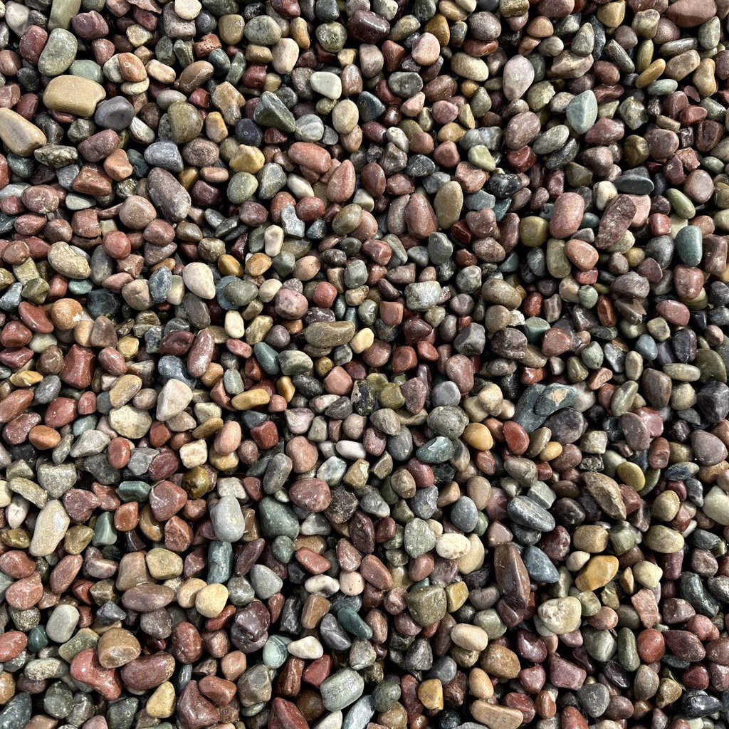 Round Glacier Rock (3/4" Rainbow) - Little Dumps Missoula