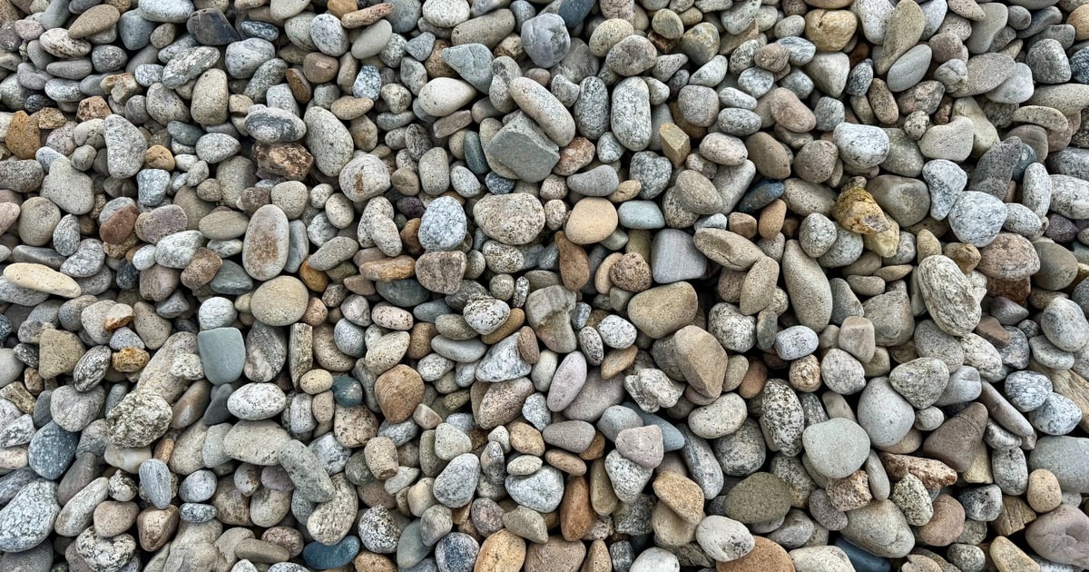 Round River Rock (1.5" Natural) - Little Dumps Bitterroot