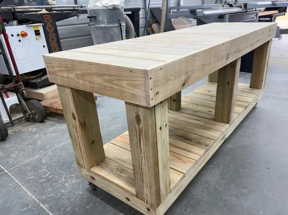 Outdoor Mobile Buffet Table – Great cooler table, Blackstone table ...