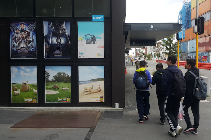 Shout Media and Vector Ltd partner for poster contract - stoppress.co.nz