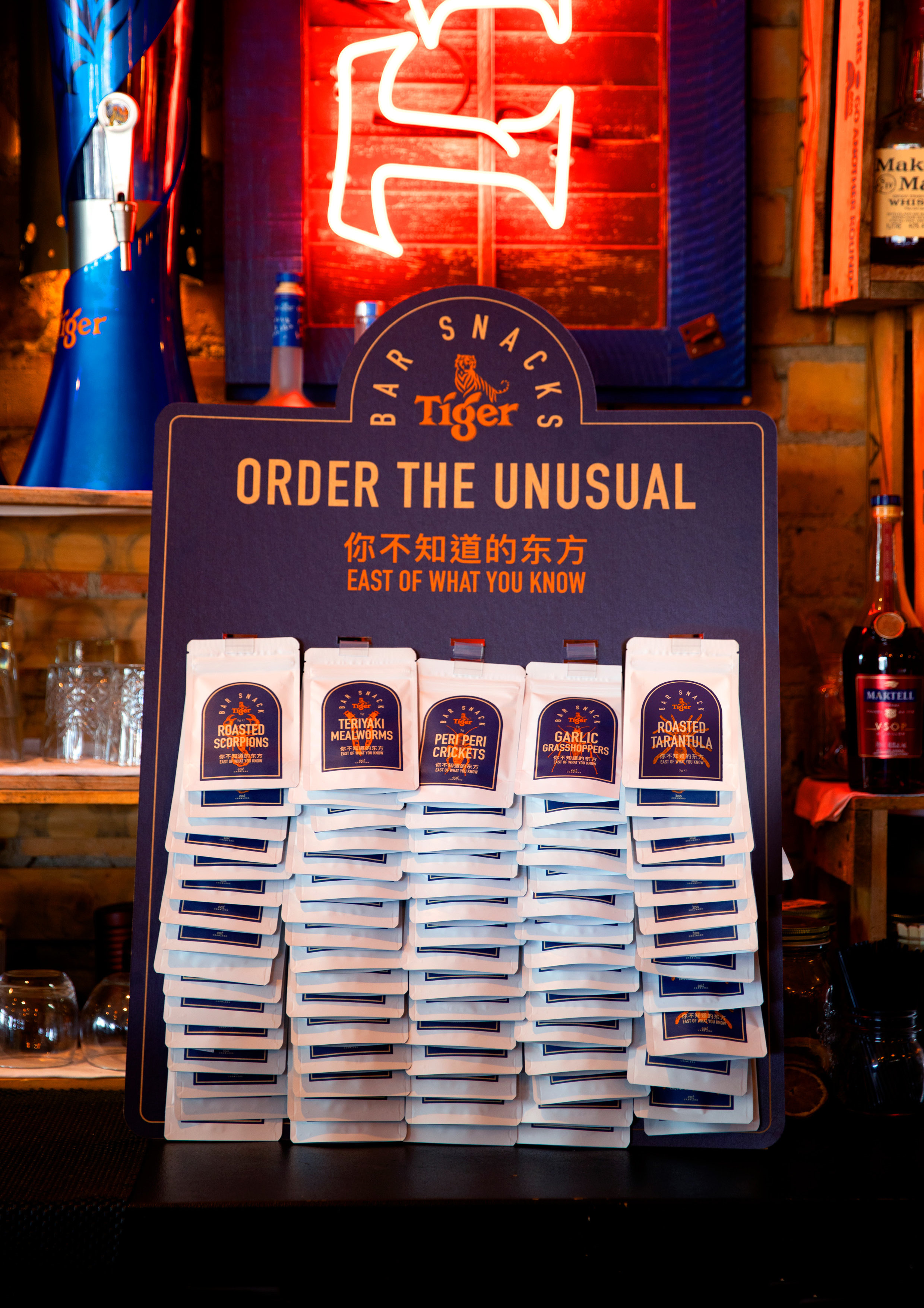 Creepy Bar Crawlies: Tiger introduces exotic bar snacks - stoppress.co.nz