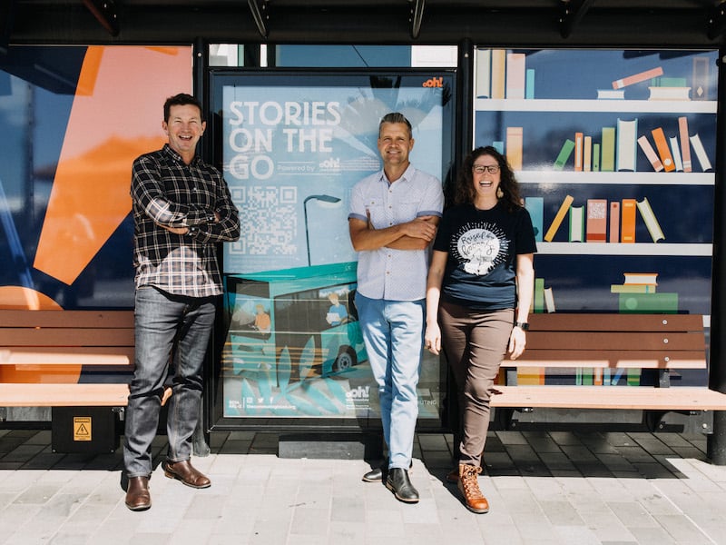 oOh! helps make commuting fun with 'Stories on the Go' - stoppress.co.nz