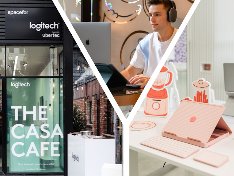 Undertow Media launches Logitech pop-up desk with pop-up event ...