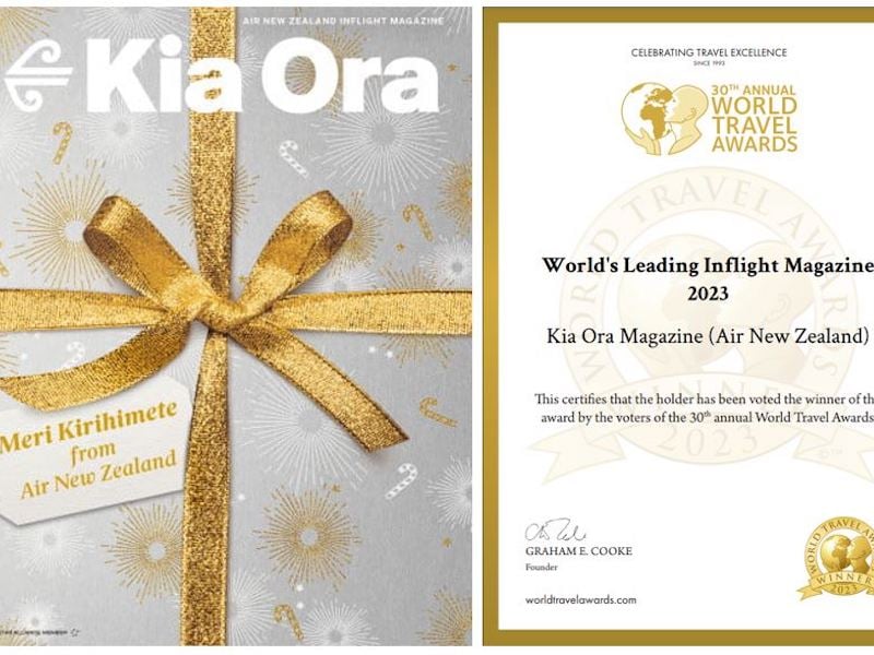 Kia Ora Magazine voted best in the world - stoppress.co.nz