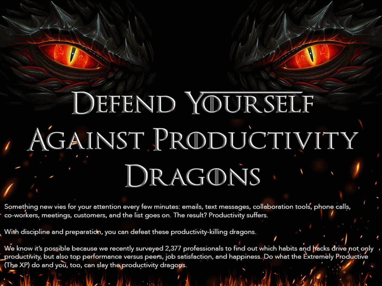 Overcome Workplace Distractions (Slay Productivity Dragons)