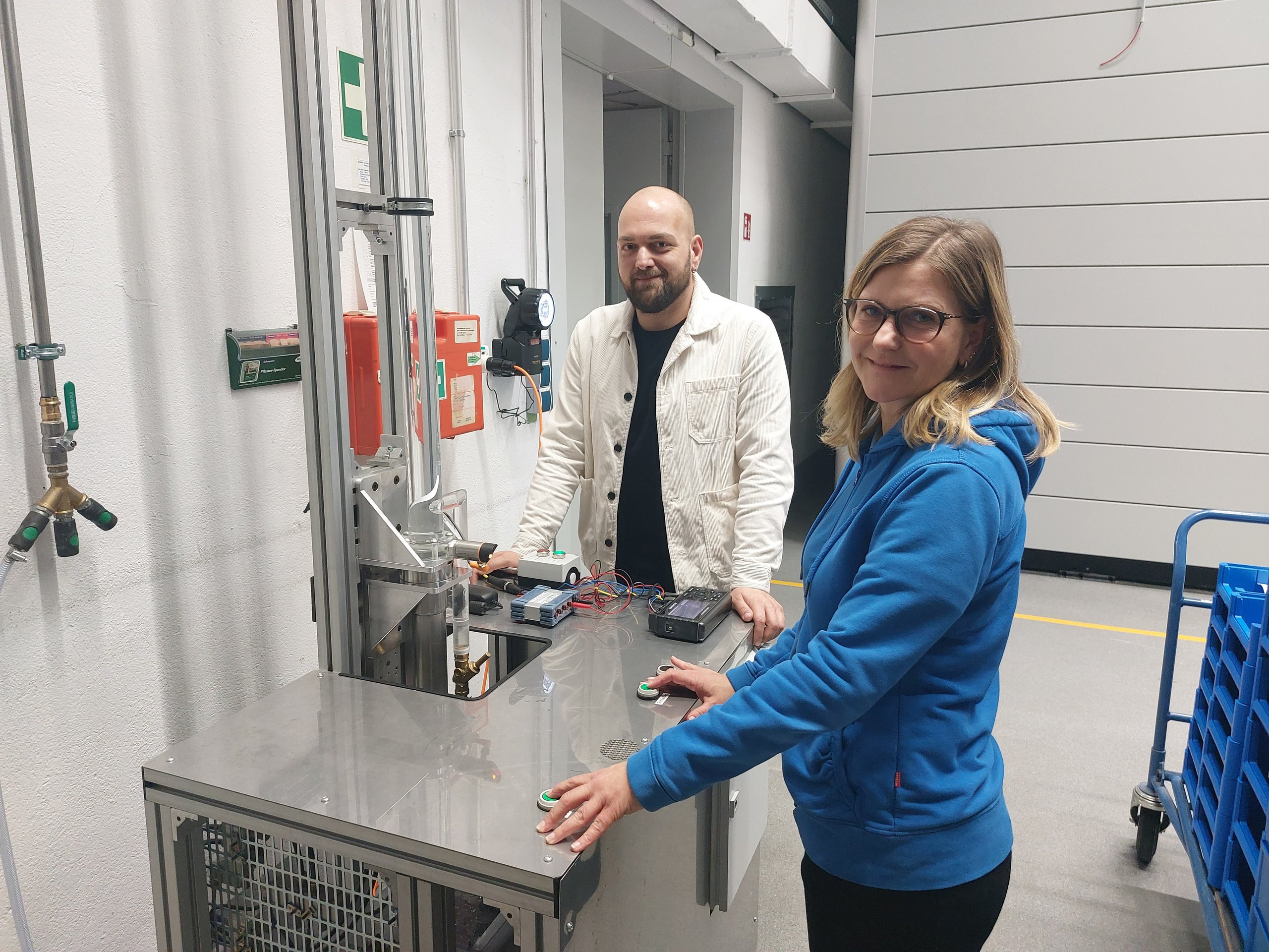 Water permeability testing - GKD develops innovative test rig | GKD Group