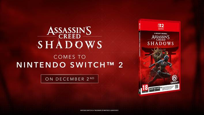 Assassin’s Creed Shadows llega a Nintendo Switch 2 con una versión ...