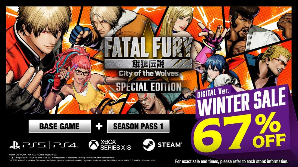 FATAL FURY: City of the Wolves entra en oferta con un 67 % de descuento ...