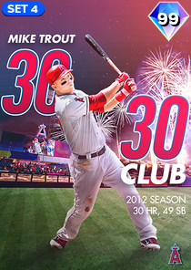 Mike Trout, 99 Milestone - MLB the Show 23