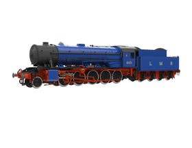 C1001Z Clark Railworks OO Gauge WD Austerity 2-10-0 600 'Gordon' LMR Blue