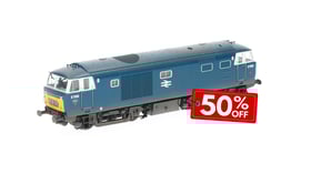 E84004 EFE Rail OO Scale Class 35 'Hymek' D7056 BR Blue (Yellow Panels ...
