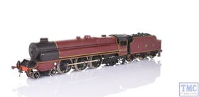 OO Gauge Kit Built LMS Turbomotive 6202 LMS Crimson Real Coal Added ...