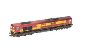 ACC2647-DCC Accurascale OO Gauge Class 66 EWS Maroon and Gold Livery ...