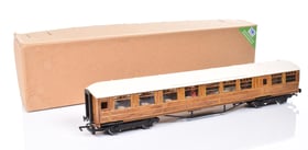 OO Gauge Kit Built LNER Teak Coach Buffet Car 51769 With Passengers ...
