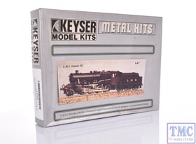 L47 Keyser Model Kits LMS Stanier 8F Metal Kit Wheels included (Pre-Owned)