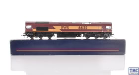 32-725 Bachmann OO Gauge Class 66 Diesel 66135 EWS Crew Fitted (Pre-Owned)