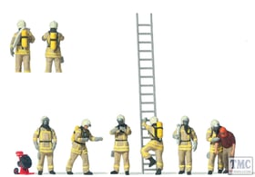 PR10774 Preiser OO/HO Scale Firemen in Breathing Apparatus (6 ...