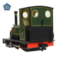 71-028 Bachmann NG7 Scale Quarry Hunslet 0-4-0ST 'Una' Lined Green