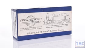 LK2 Craftsman Models OO Gauge MR/LMS/BR 1P 0-4-4T Loco Kit and Wheels ...
