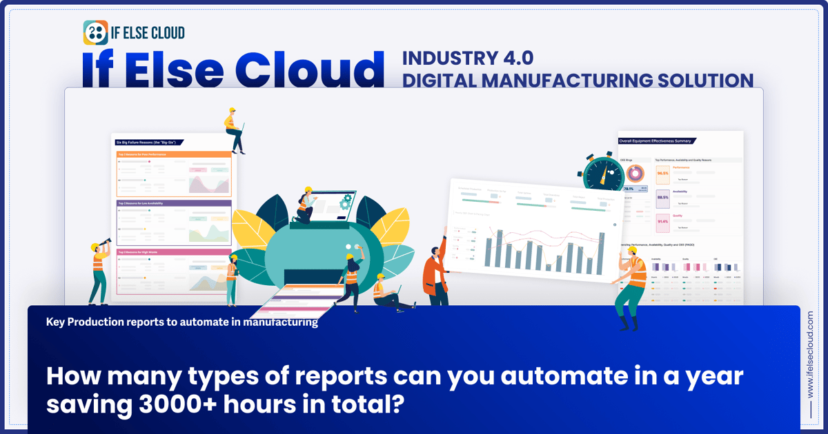 Key Production reports to automate in manufacturing