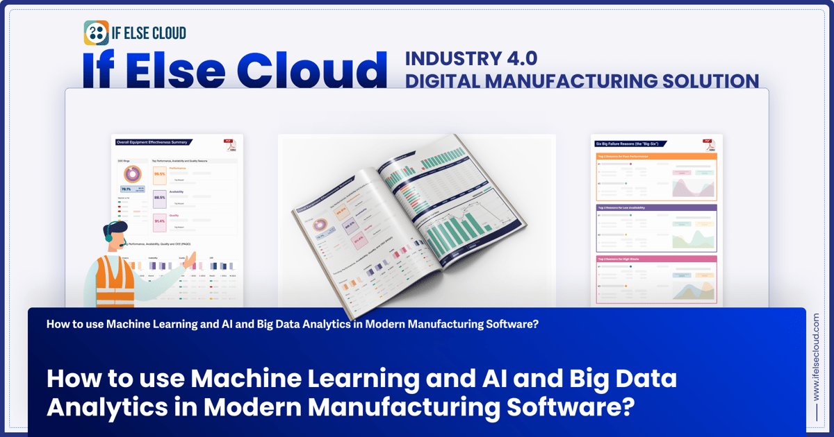 How to use ML and AI in Modern Manufacturing Software?