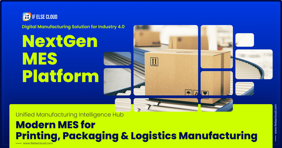 MES for Printing and Packaging Industry | Process Workflows