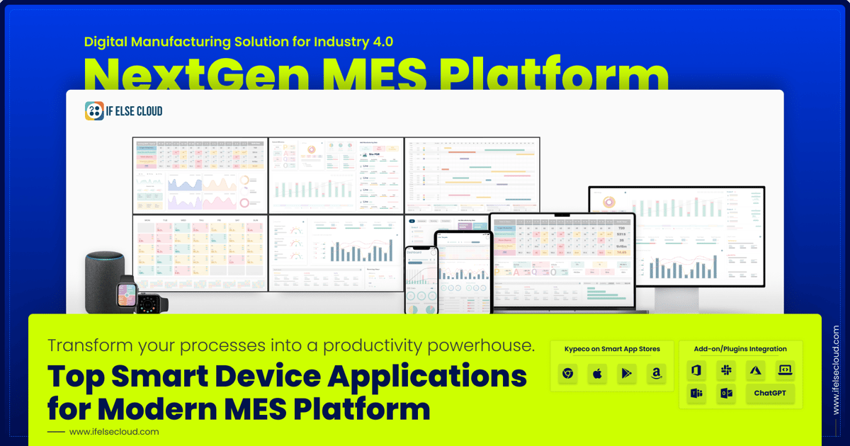 Top Smart Device Applications for Modern MES Platform