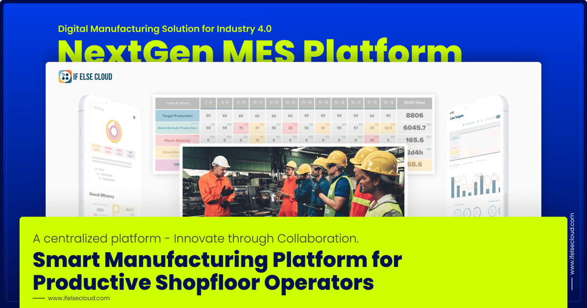 Smart Manufacturing Platform for Shopfloor Operators