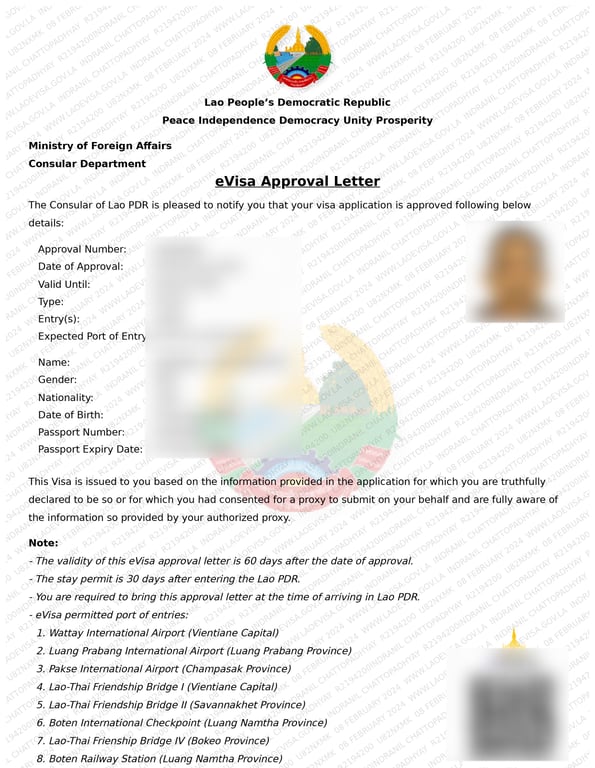 Laos Visa for Indians: Fees, Requirements, and Process