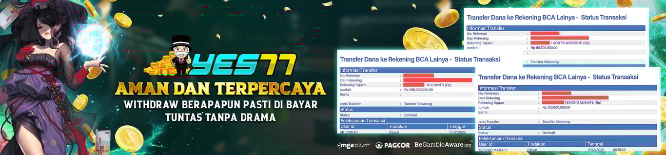 YES77 Agen Slot Gacor dan Terpercaya Tahun ini