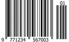 Magazine Barcodes | Barcode1 UK Barcodes
