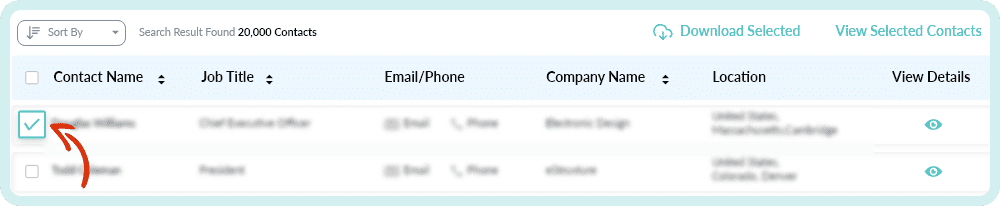 Build Email Lists with Verified B2B Contact and Company Data
