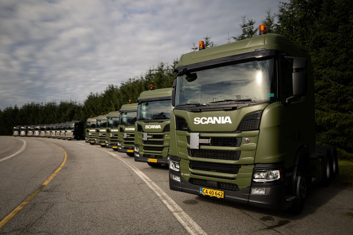 Denmark Orders More Scania Trucks - Nordic Defence Sector
