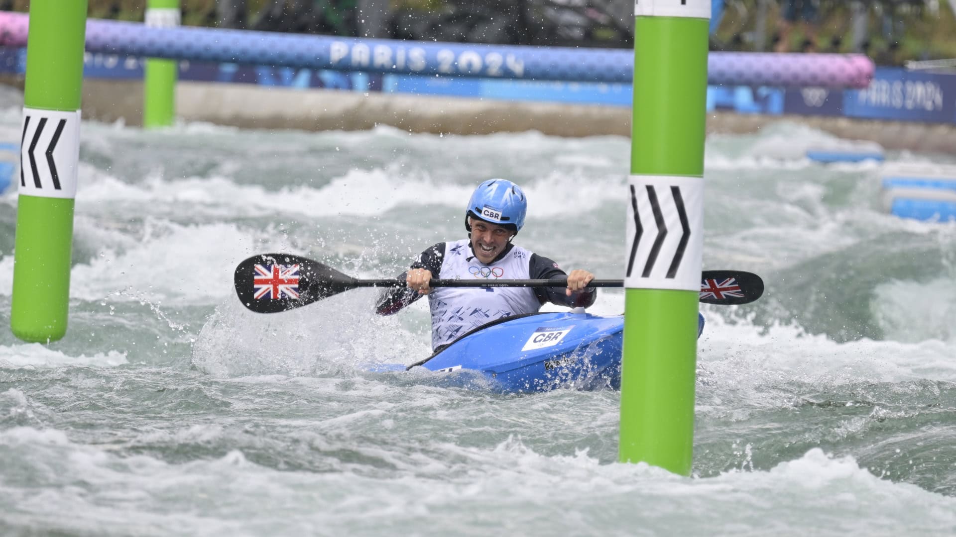 Clarke tops standings as kayak cross makes Olympic debut | Paddle UK