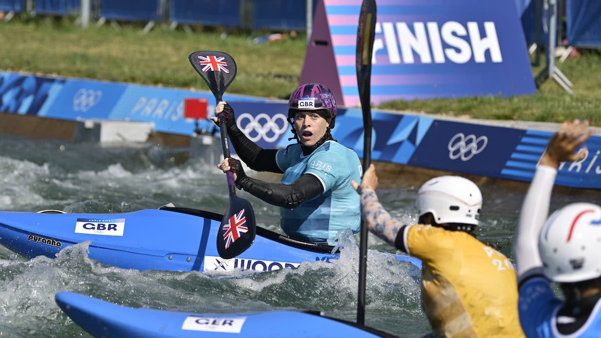 Olympic silver and bronze kayak cross medals for Clarke and Woods ...
