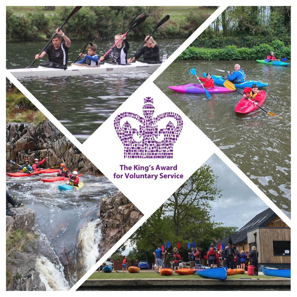 Addlestone Canoe Club receives King’s Award | Paddle UK