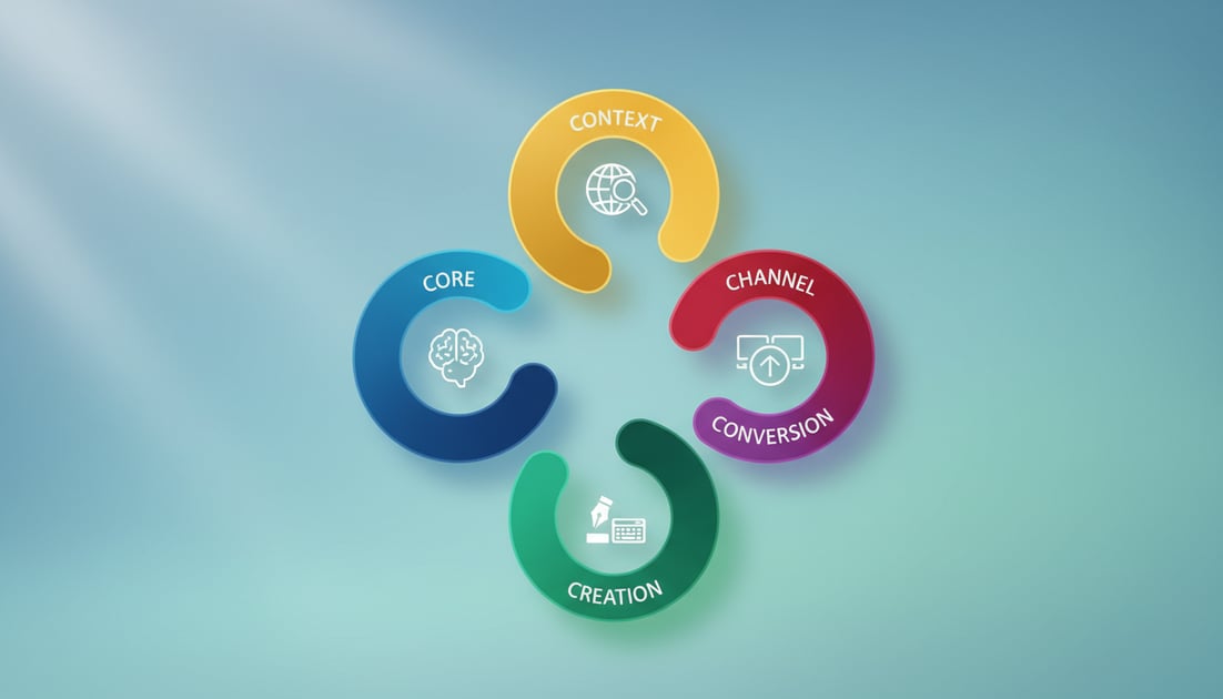 What are the 5 C's of content marketing?