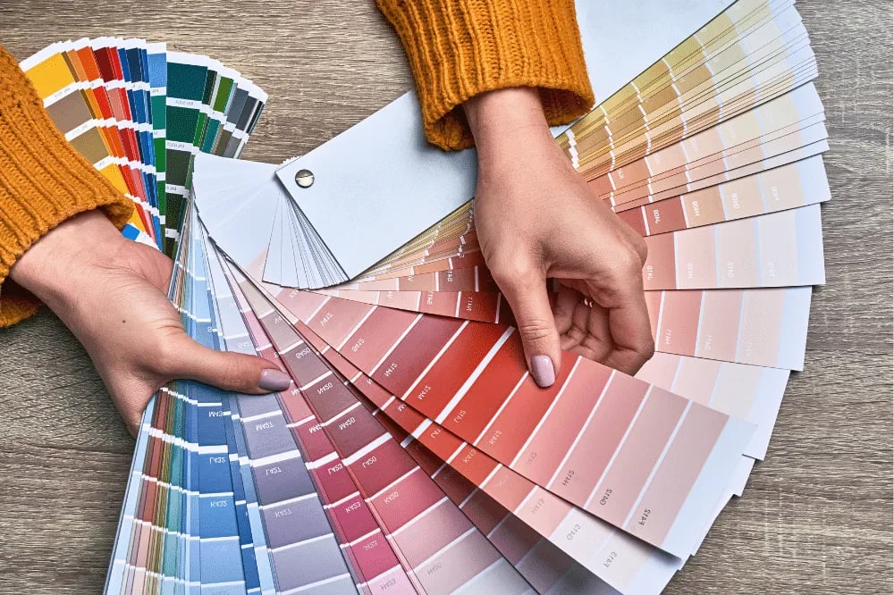 Mastering The Use of a Paint Color Fan - A Touch of Color