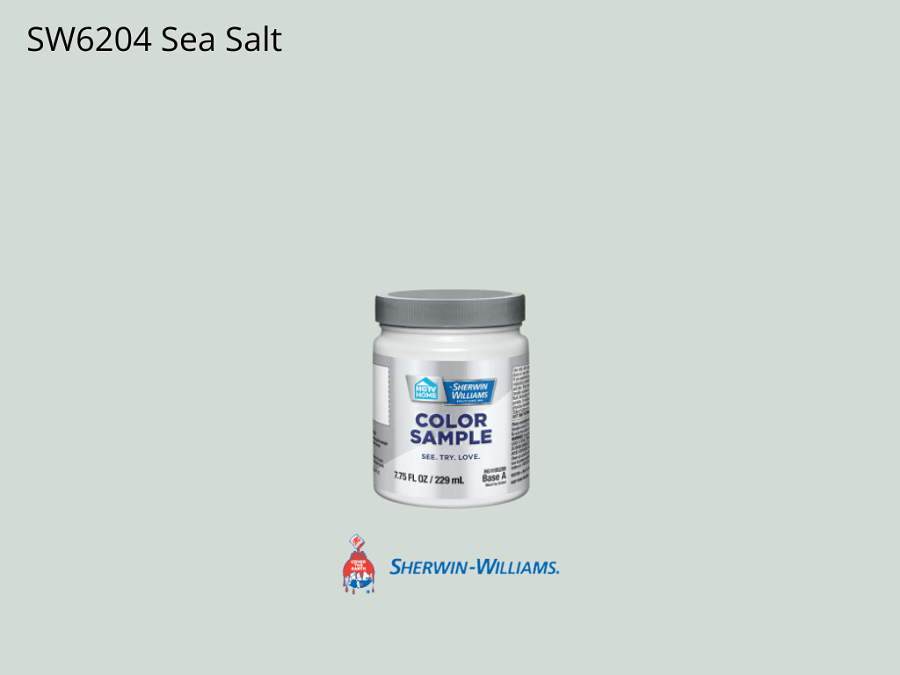 Sherwin Williams Sea Salt Paint Color - A Touch of Color