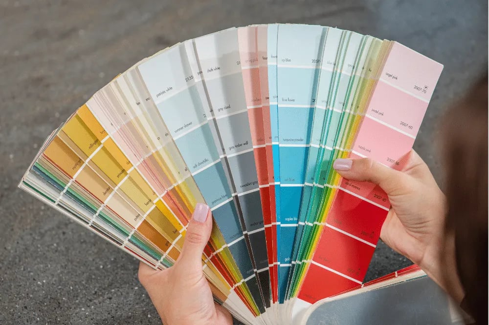 Mastering The Use of a Paint Color Fan - A Touch of Color