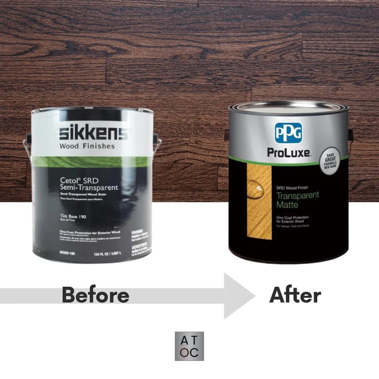 PPG Proluxe Stain Review - A Touch of Color