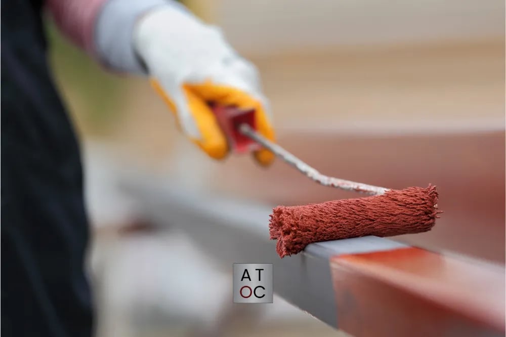 How to Paint Rusted Metal - A Touch of Color