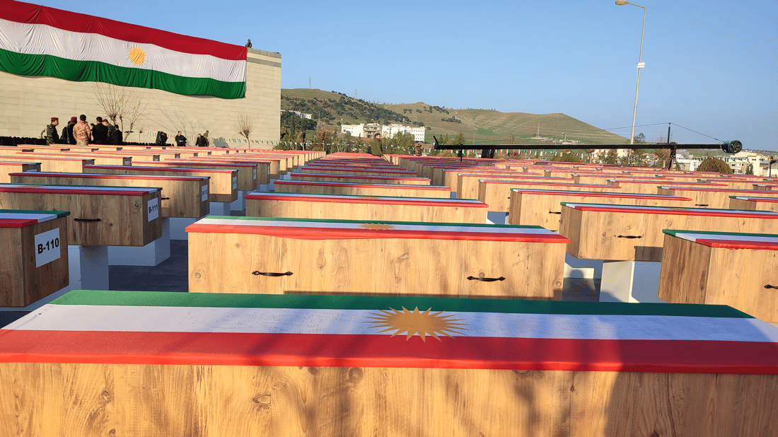 Remains of 172 Anfal victims reburied in Chamchamal ceremony » 964media