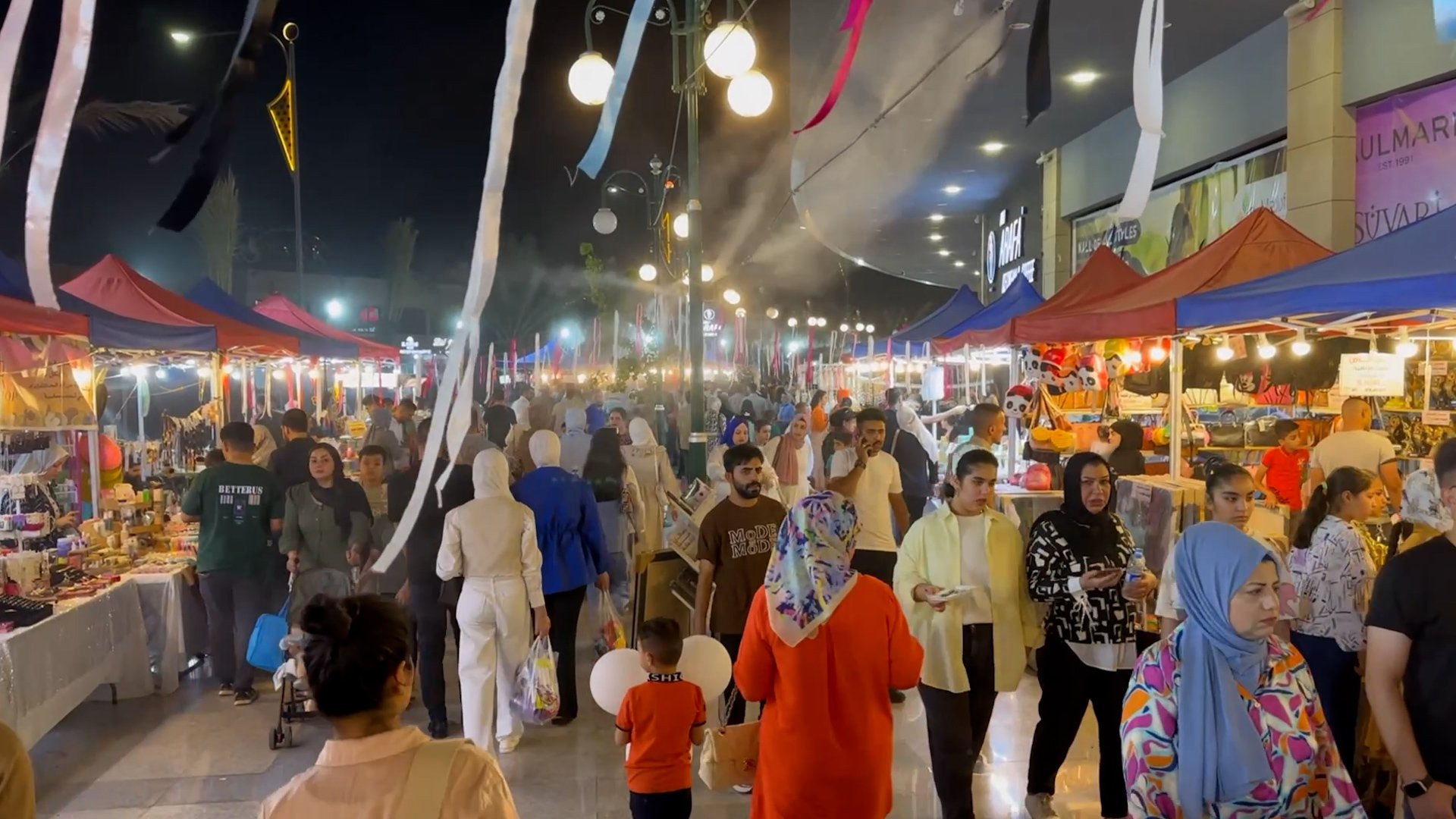 خذوا عوائلكم إلى مول كركوك.. انطلقت فعاليات “هلا بالصيف” (فيديو) » +964