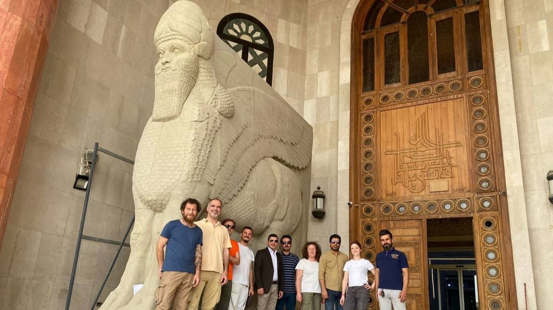 صور: ثور مجنح جديد في البصرة صنعه الإيطاليون.. يستقبلكم عند بوابة ...